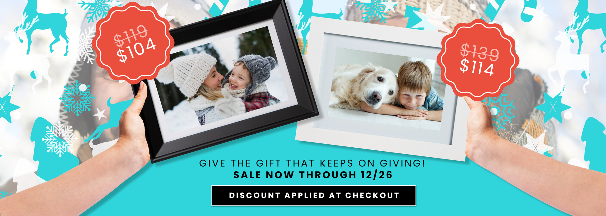 Digital Photo Frame | WIFI Picture Frame | PhotoSpring