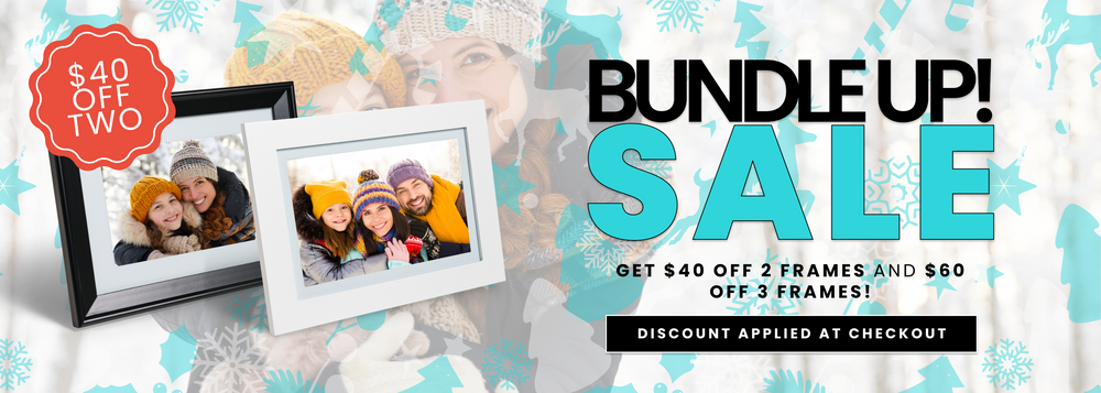 Digital Photo Frame | WIFI Picture Frame | PhotoSpring